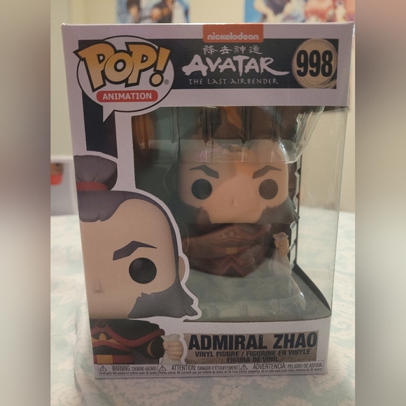 Toys | Funko Pop Admiral Zhao 998 Atla Avatar The Last Airbender | Poshmark